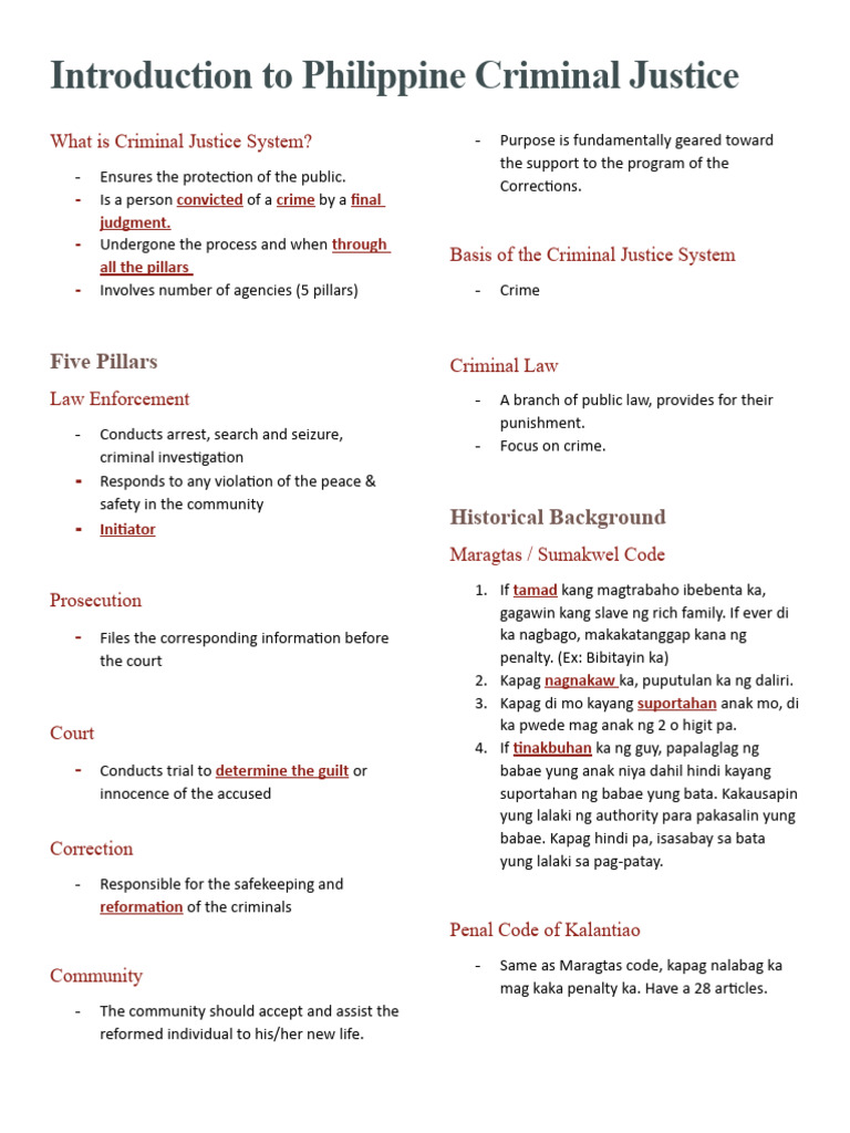 Philippine Criminal Justice | PDF | Prosecutor | Bail