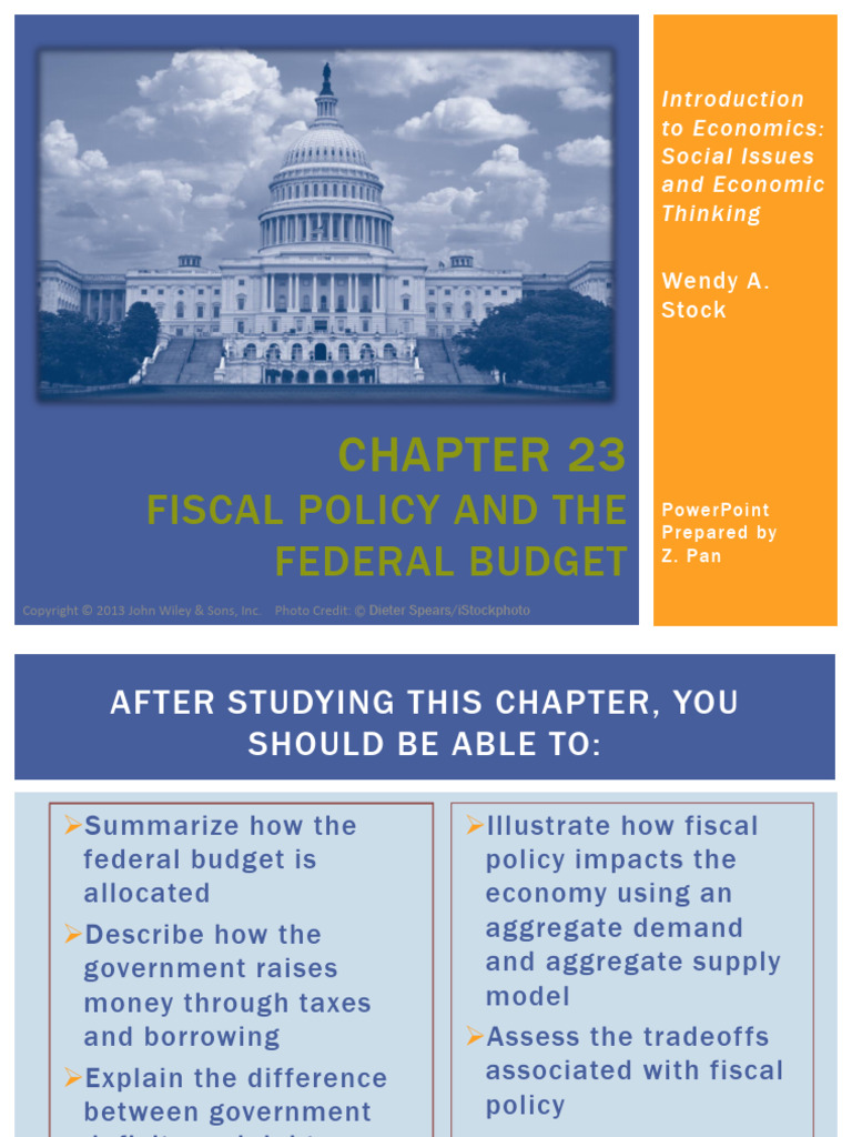 Fiscal Policy and The Federal Budget | PDF | Fiscal Policy | Government ...