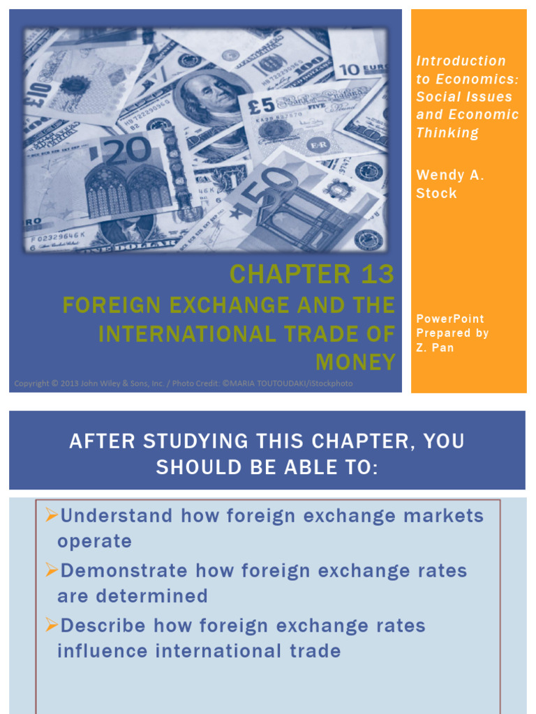 Foreign Exchange and The International Trade of Money | PDF | Exchange ...