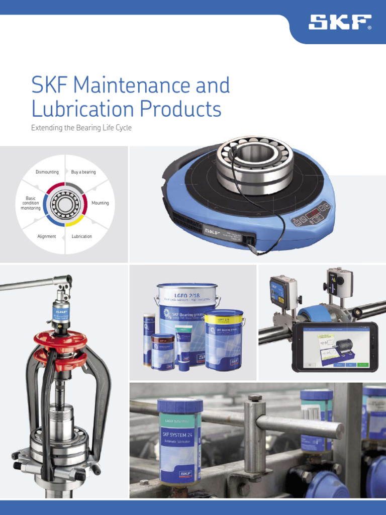 SKF Maintenance and Lubrication Products | PDF | Bearing (Mechanical ...
