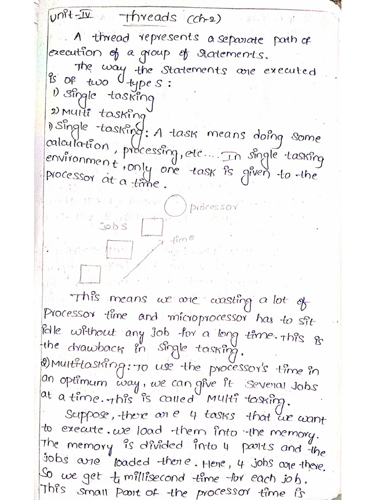 Threads Unit-5 | PDF