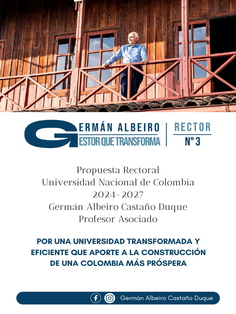 Propuesta Rector | PDF | Toma de decisiones