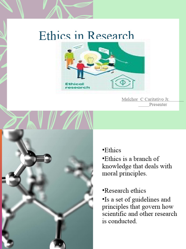 WHAT IS ETHICS IN RESEARCH WHY IS IT IMPORTANT PDF Technical ...