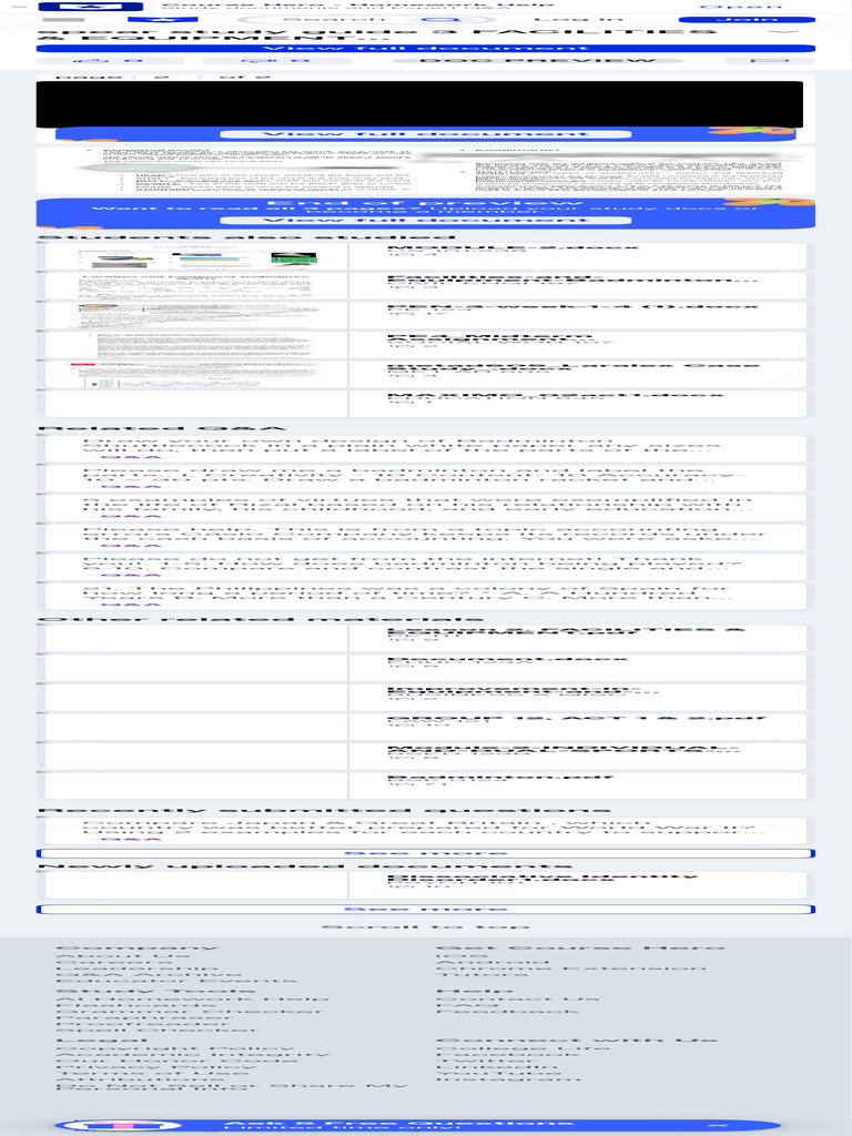 Spear Study Guide 3 FACILITIES & EQUIPMENT BADMINTON - Docx - CHAPTER 3 ...