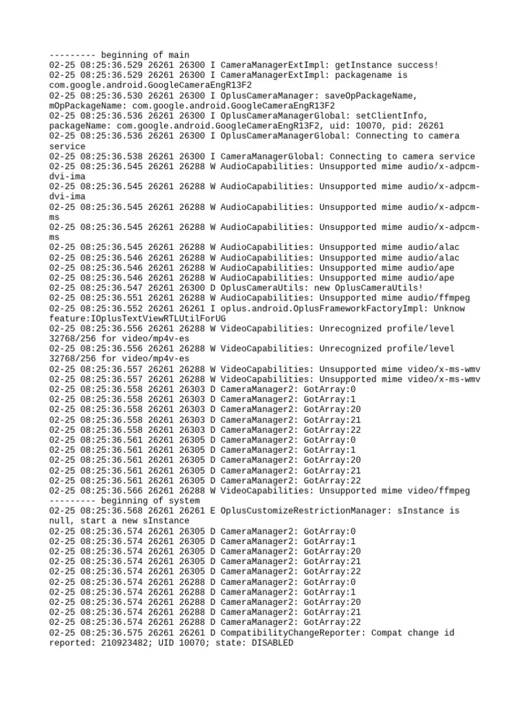 Logcat 1708827936401 | PDF | Computer Science | Computer Architecture