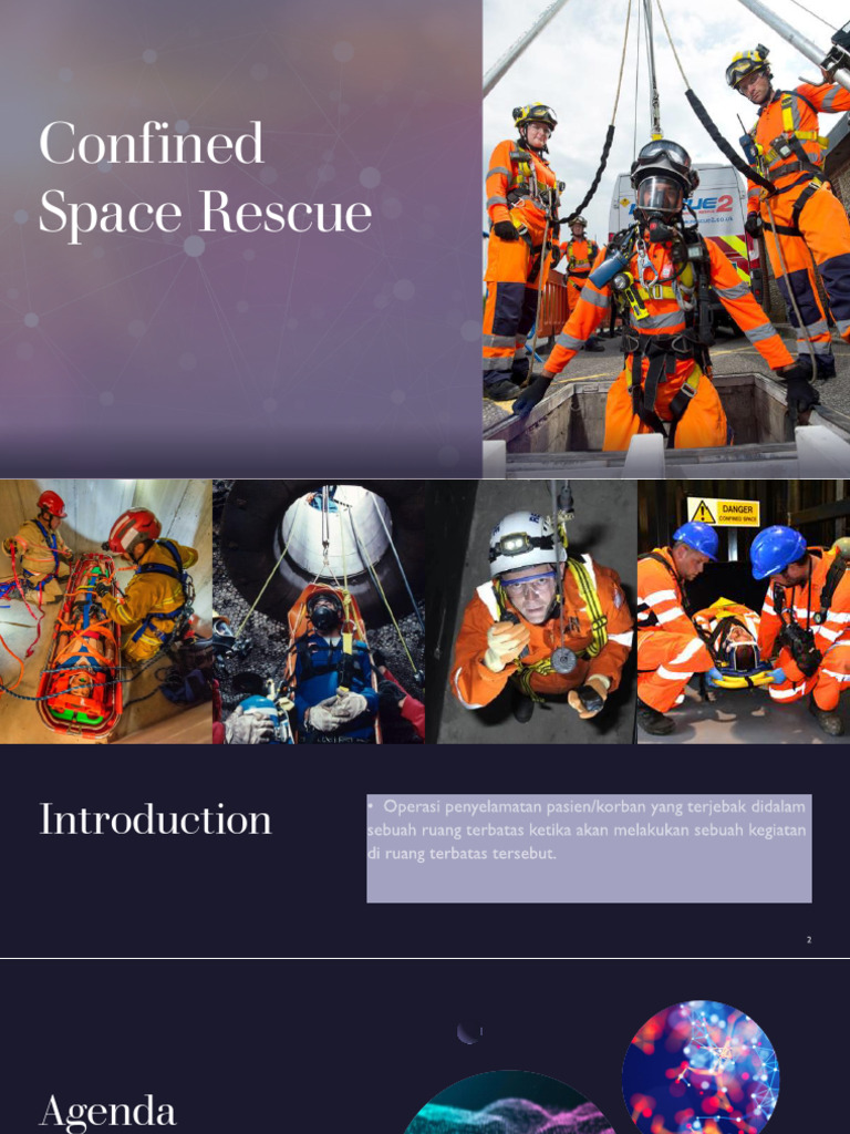 Confined Space Rescue | PDF | Occupational Safety And Health | Safety