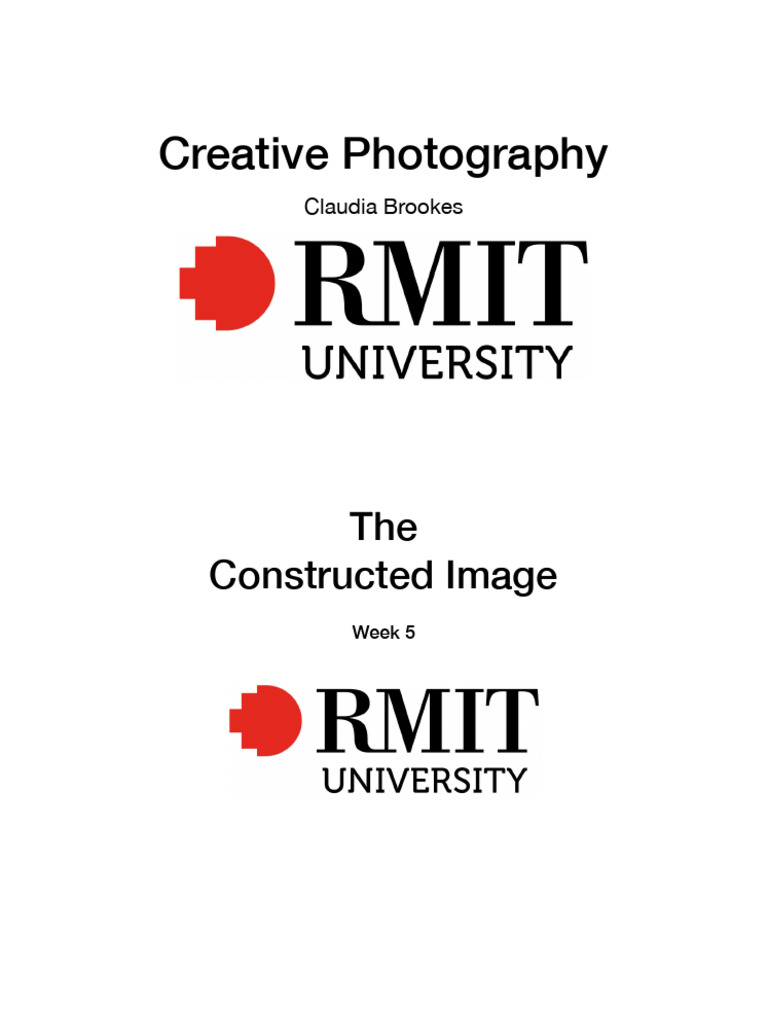 The Constructed Image | PDF | Image | Photograph