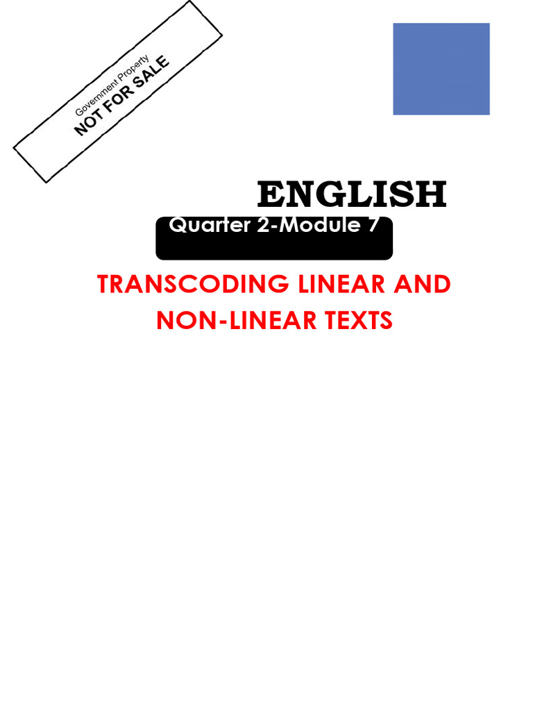 Linear Non Linear Texts | PDF | Vitamin | Mosquito
