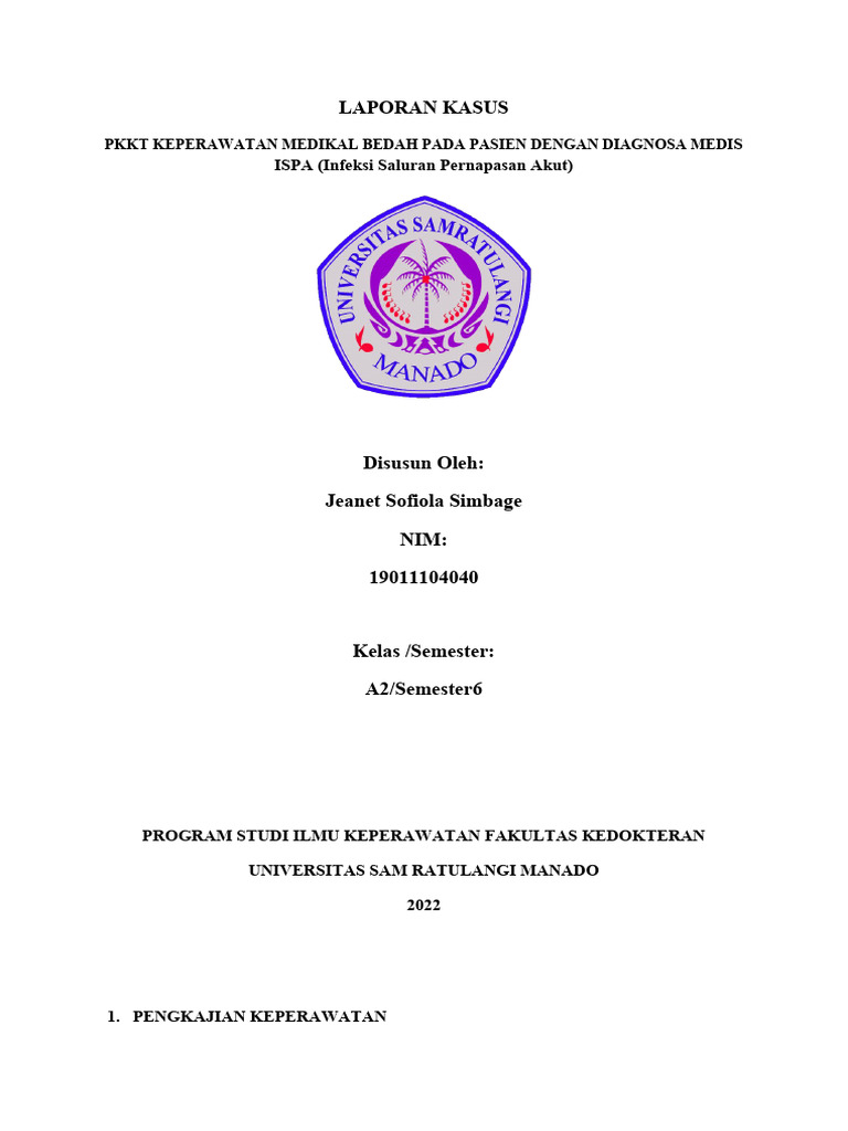 Laporan Kasus ISPA pada Anak | PDF