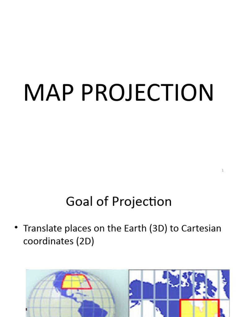 Chapter 4 - Map Projection | PDF | Latitude | Cartography