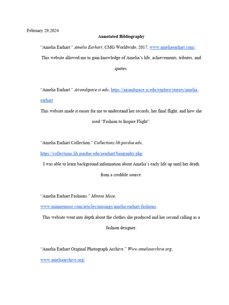 NHD Annotated Bibliography | PDF | Travel