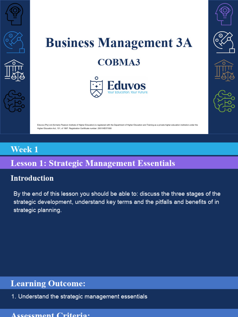 Strategic Management Chapter 1 | PDF | Career & Growth