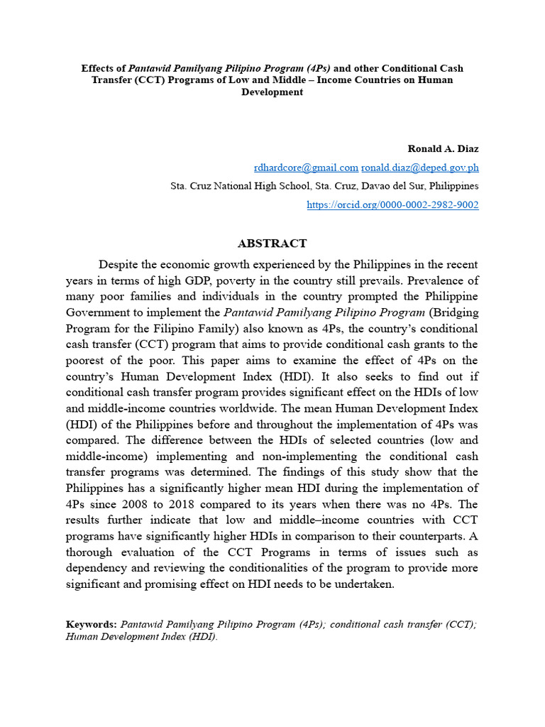 RRL (Sources) | Download Free PDF | Human Development Index | Poverty