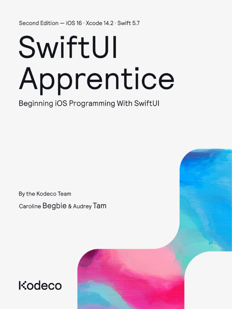 Tam A., Begbie C. - SwiftUI Apprentice (2nd Edition) - 2023 | Download ... Tam A., Begbie C. - SwiftUI Apprentice (2nd Edition) - 2023 | Download ...