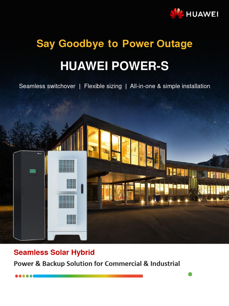 Power-S - Datasheet - 20230515 V3.3 | PDF | Electricity | Renewable Electricity