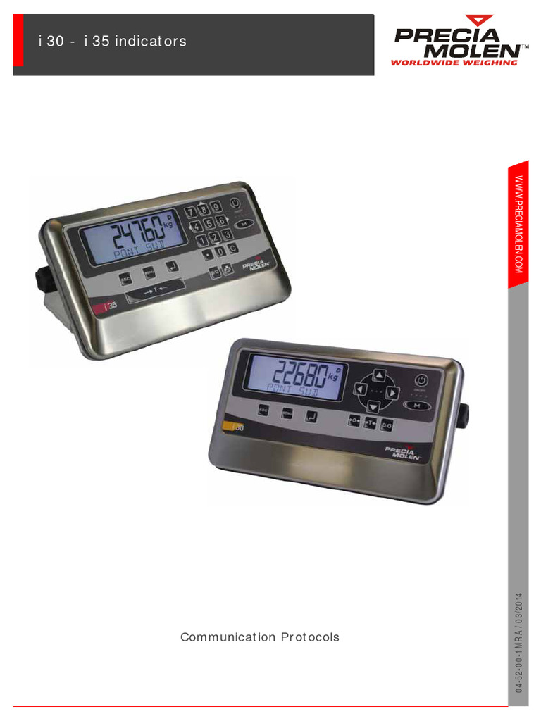 Precia I30 MR (202701) | PDF | Ascii | Computing