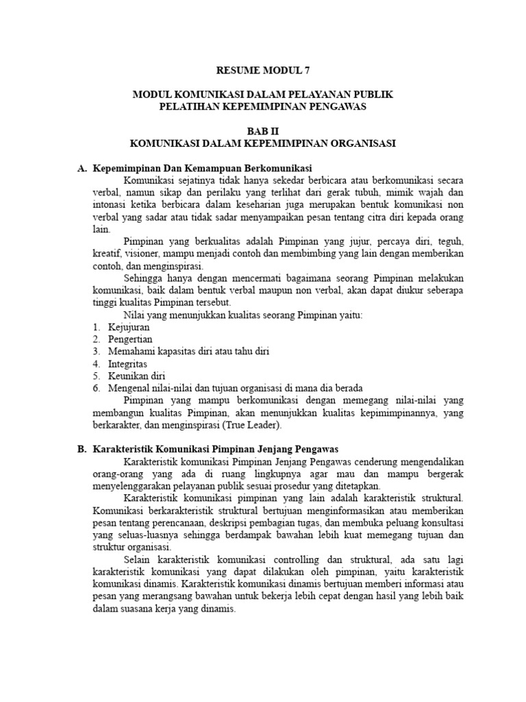 7 Resume Modul 7 | PDF