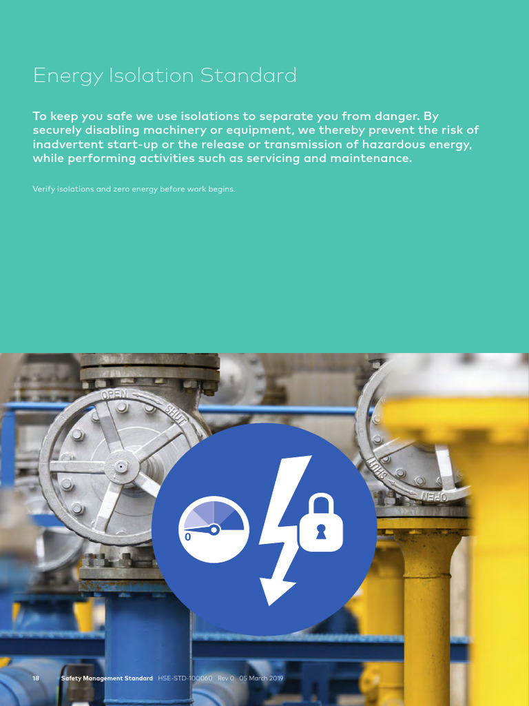 Energy Isolation LSRstandard | PDF | Electrical Engineering ...