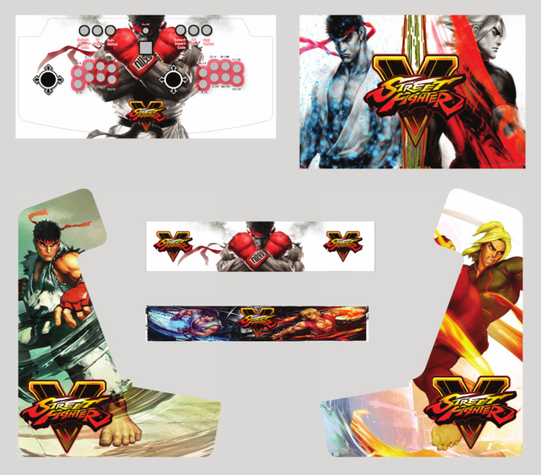 Adesivo Street Fighter | PDF