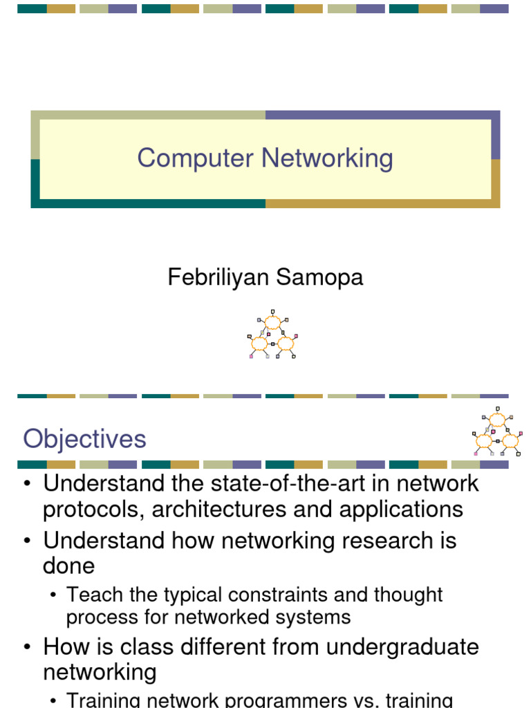 01-Introduction To Computer Networks | PDF | Computer Network | Telecommunications