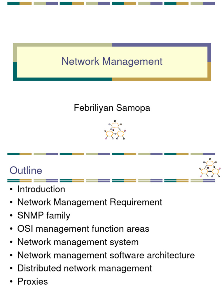 04 Network Management | PDF | Computer Network | Proxy Server