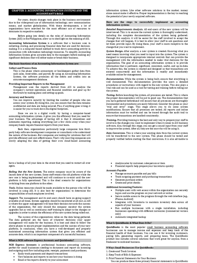 AIS and IT Mod 1 | PDF | Embedded System | Computer Data Storage