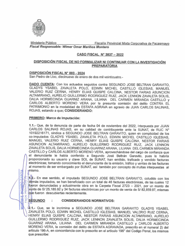 Caso N°3837-2022 Disp.003 | PDF