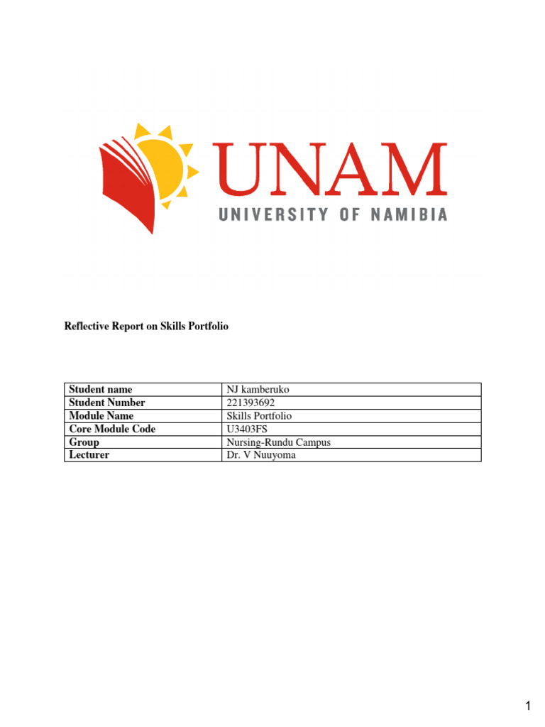 A Reflective Report On Skill Portfolio | PDF | Motivational | Motivation A Reflective Report On Skill Portfolio | PDF | Motivational | Motivation