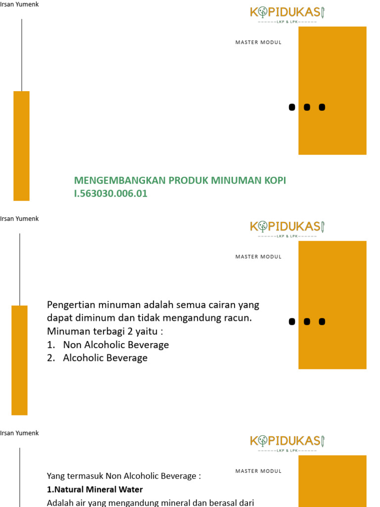 Jenis-jenis Minuman Non-Alcoholic | PDF
