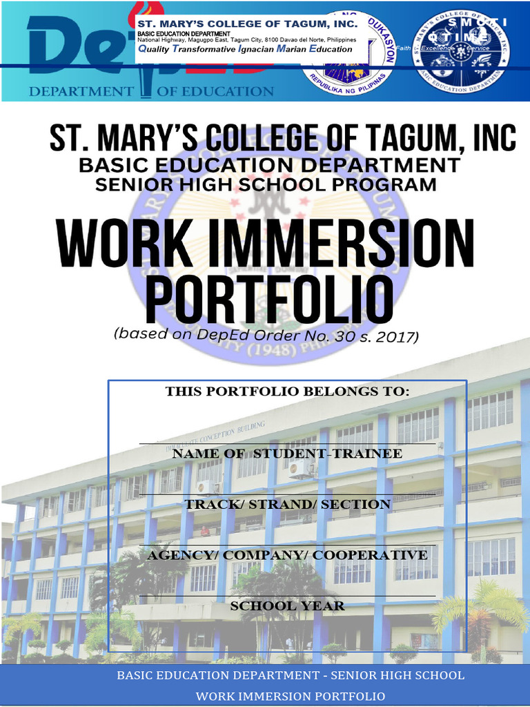 Immersion Portfolio | PDF