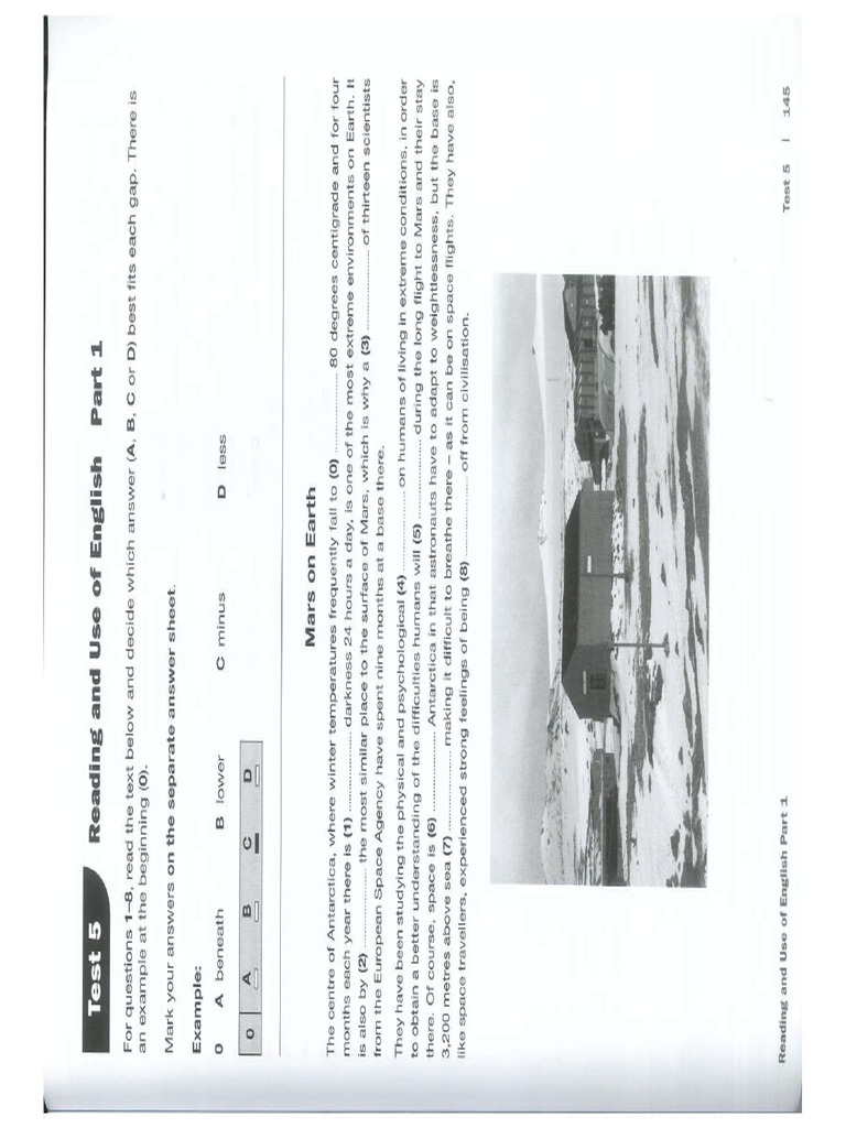 First Trainer - Test 5 - INCL KEY | PDF