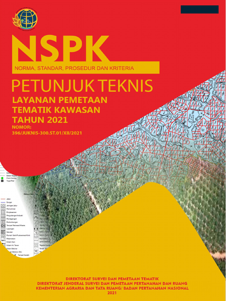 Petunjuk Teknis - Layanan Pemetaan Tematik Kawasan - 2021 | PDF