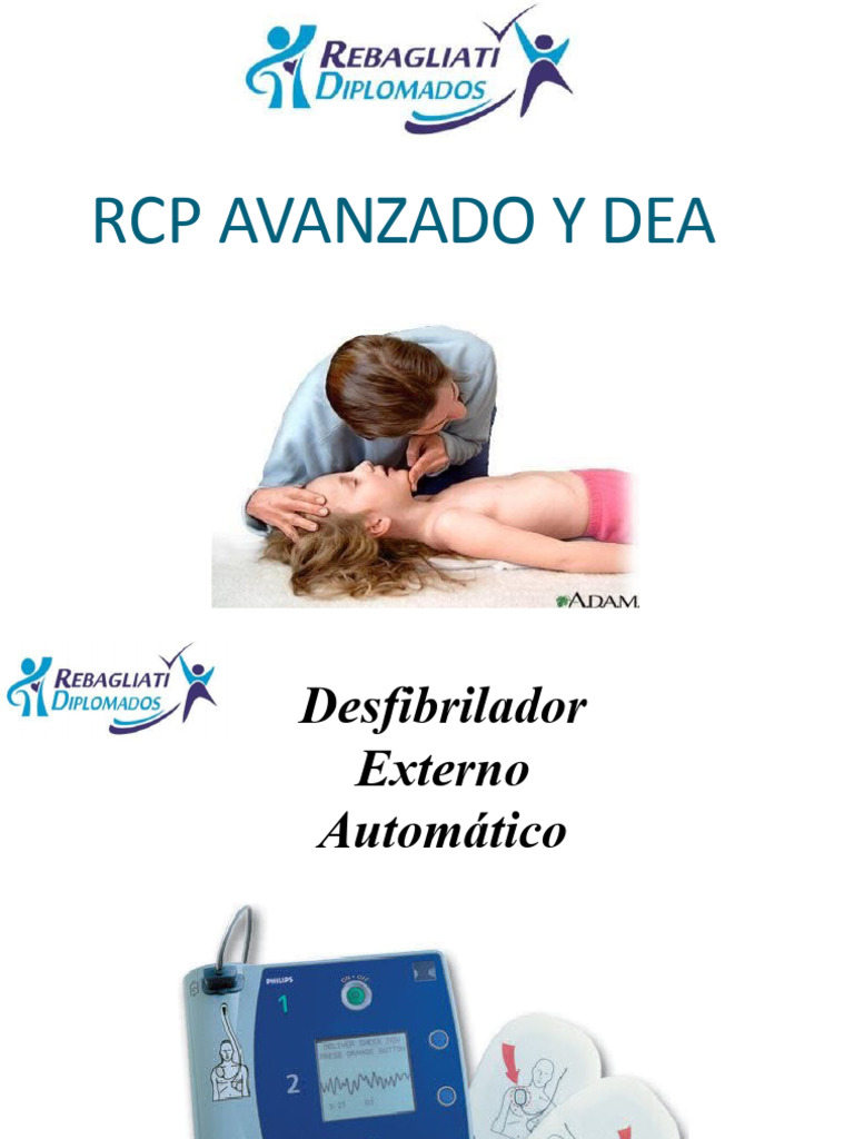 RCP Avanzado y Dea | PDF | Reanimación cardiopulmonar | Sistema ...
