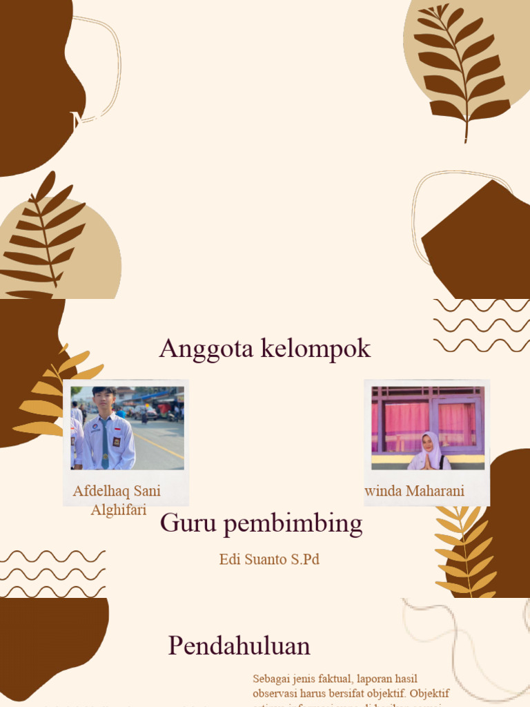 Canva PTT | PDF | Karier & Perkembangan | Seni