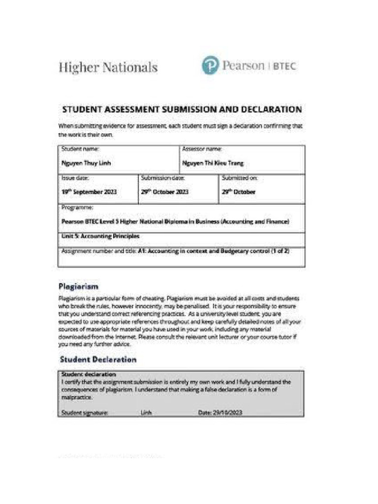 AP Assignment | PDF | Accounting | Budget