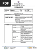 COT-in-MATH5 - READING AND MEASURING TEMPERATURE - MRMEDINA | PDF | Thermometer | Temperature
