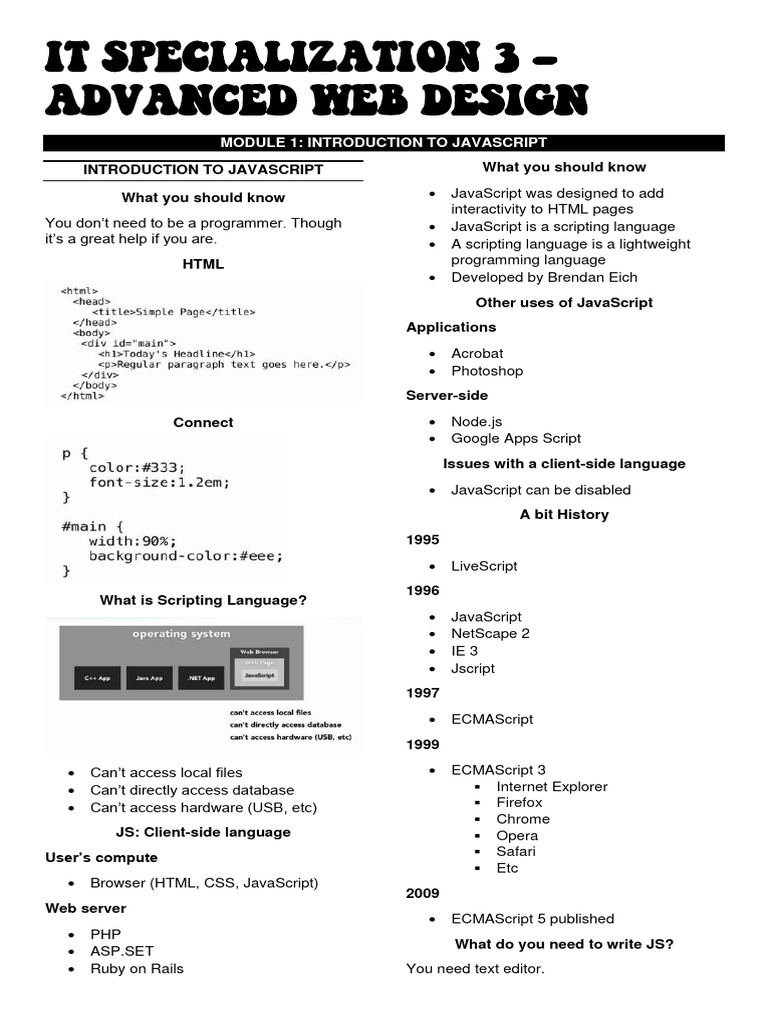 Reviewer in Web Design | PDF | Html Element | Java Script