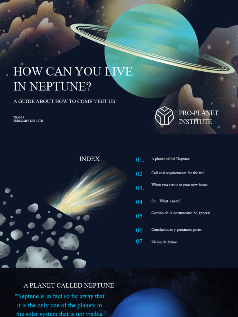 Linving in Neptune | PDF | Neptune | Solar System