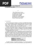 Análisis del Soneto XIII de Garcilaso | PDF | Sonetos | Metro (poesía)