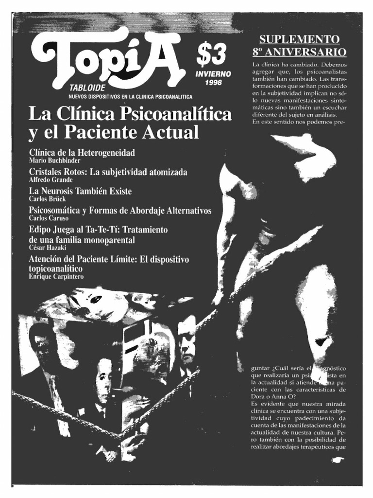 Suplement o in Vier No 1998 | PDF | Psicoanálisis | Mente inconsciente