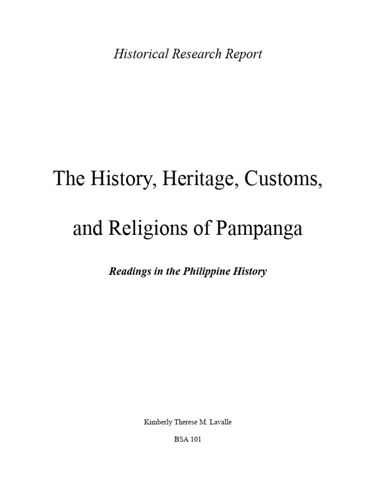 Pampanga | PDF | Lent