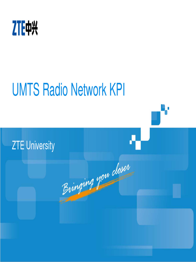 16.Wo_na08_e1_1 Umts Radio Network Kpi-108 | PDF | High Speed Packet Access | Computer Science