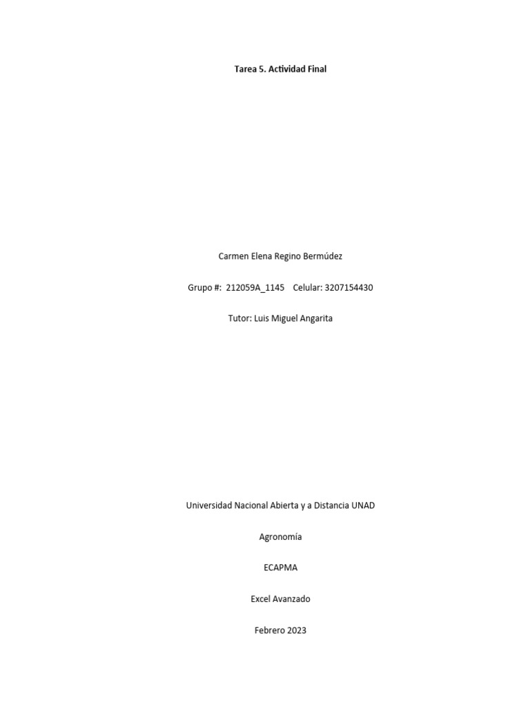 Tarea5 Carmen Regino | PDF