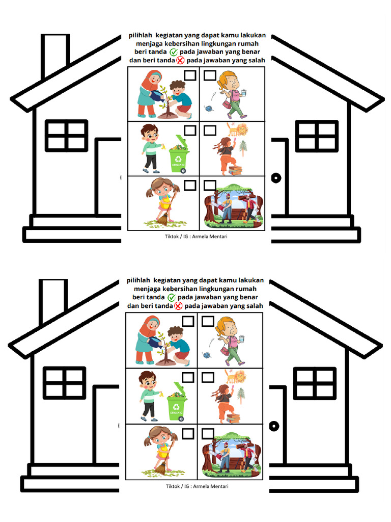 Happy Note Pendidkan Pancasila Kebersihan Rumah | PDF