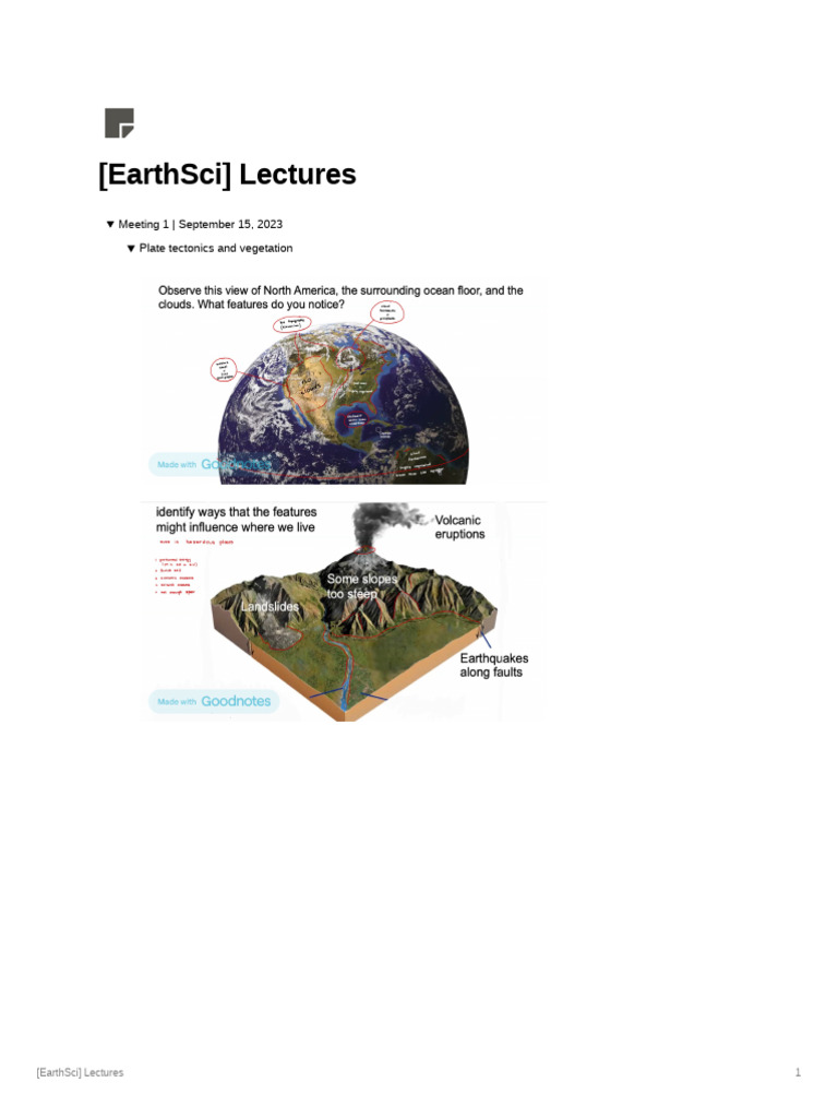 (EarthSci) Lectures | PDF | Atmosphere Of Earth | Solar System