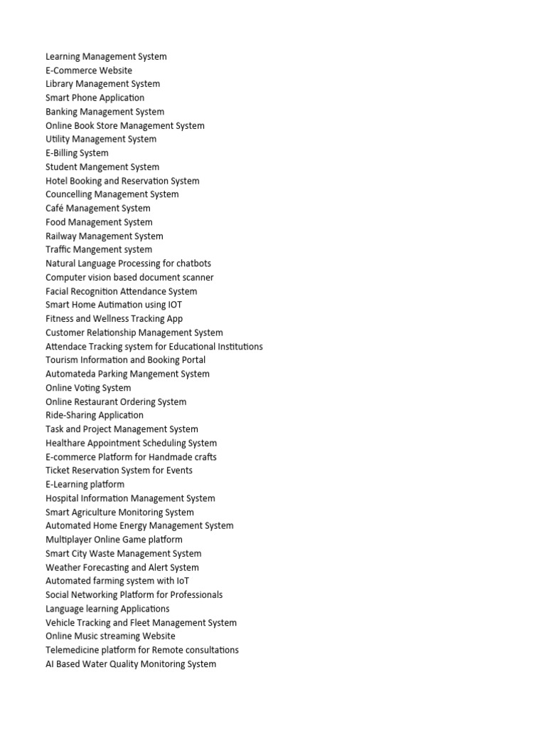 4 SRS Topics | PDF | Automation | Internet Of Things