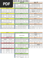 Mapa de Sala 2025.1 | PDF | Remédio | Sistema de saúde