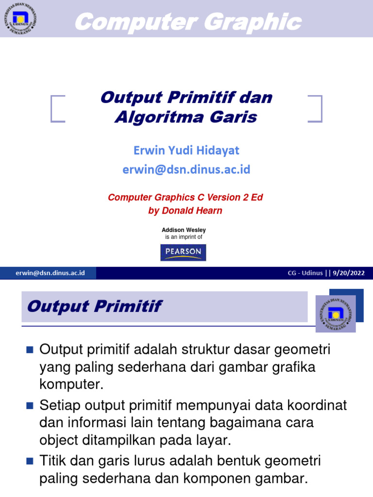 Algoritma Garis | PDF