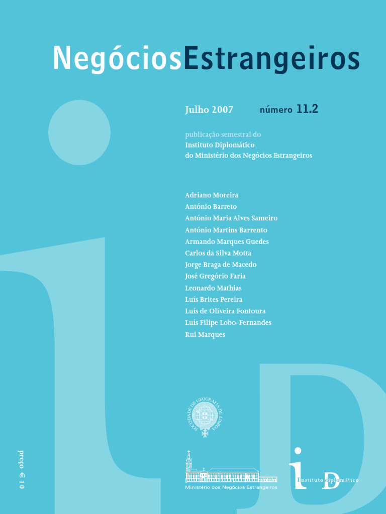 Armando Marques Guedes 2007 O Papel Das | PDF | Portugal | Lisboa