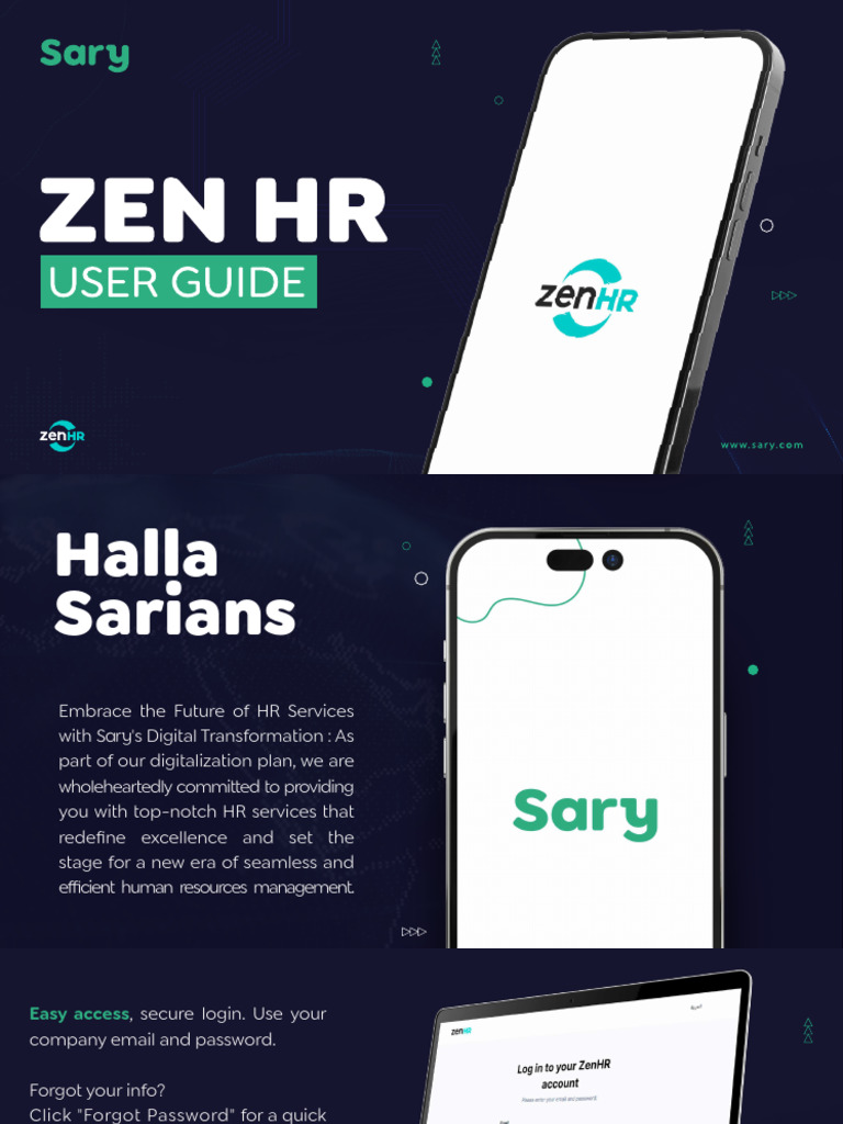 Zen HR User Guide | PDF | Computing | Information Technology Zen HR User Guide | PDF | Computing | Information Technology